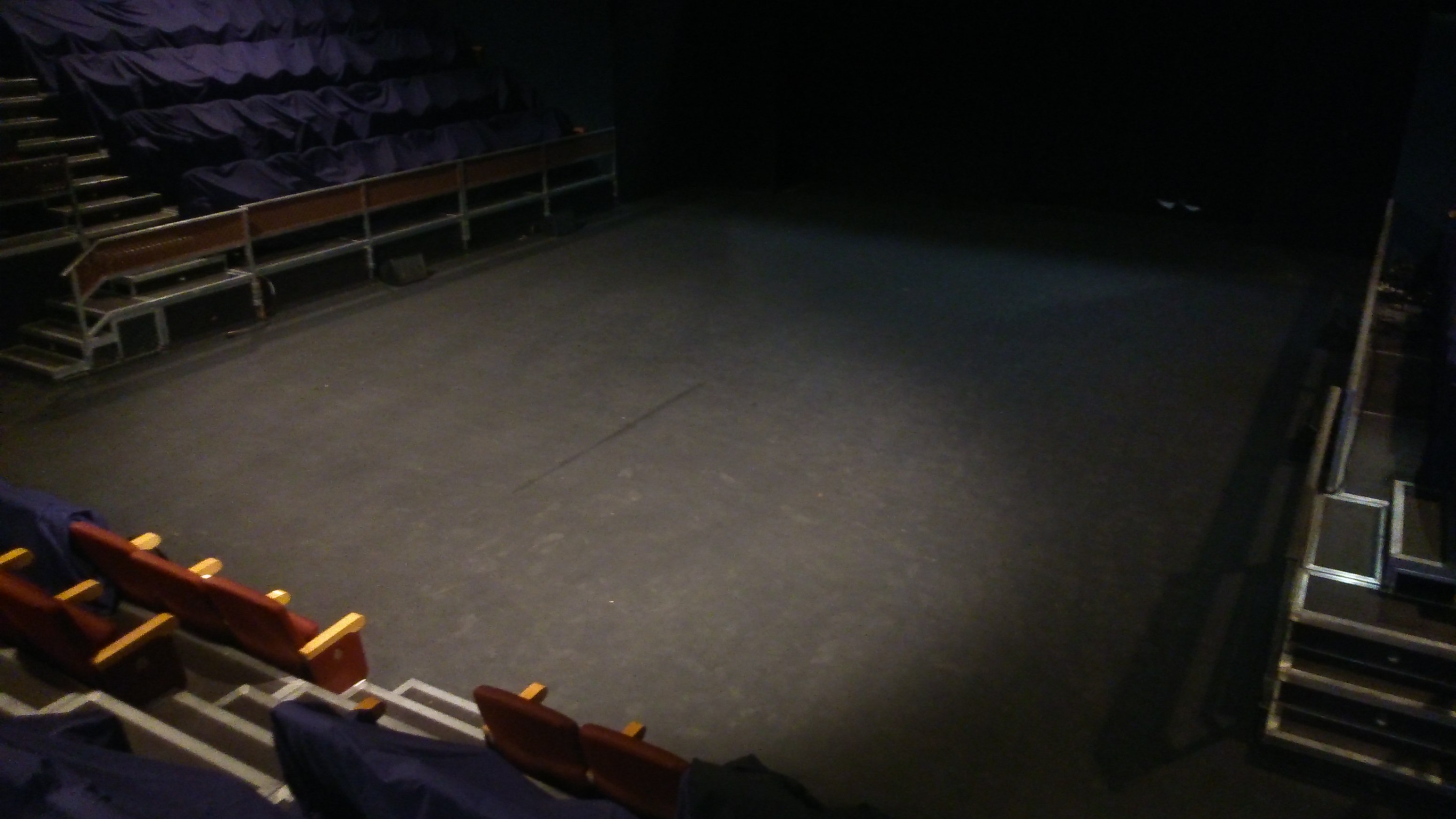 Escenario vacio - Távora Teatro Abierto